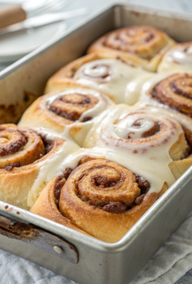 Fluffy Cinnamon Rolls with Creamy Glaze Recipe 2026